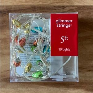 Pier 1 | Holiday | Pier Christmas Light Bulb 5 Led Glimmer Strings ...